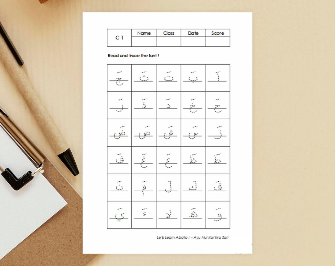 Printable ABATA Worksheet. - Etsy