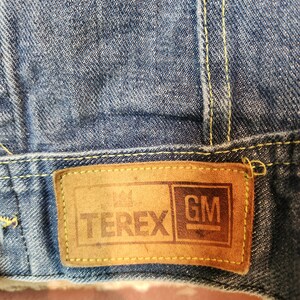 80s LEE Denim Jacket, Jean Jacket, GM, TEREX 42 - Etsy