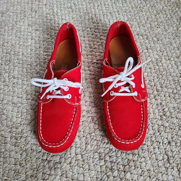 Vintage Boat Shoes - Etsy