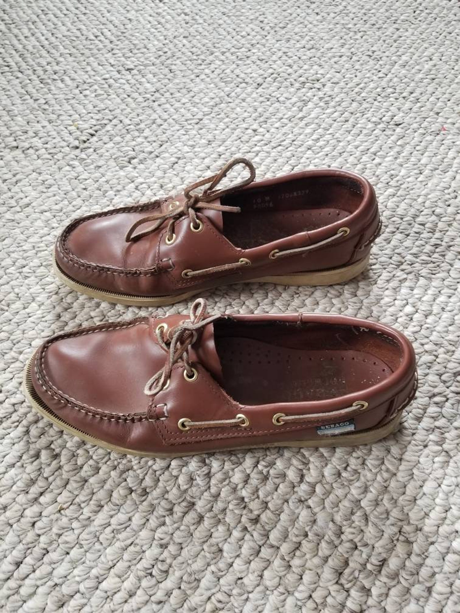 10 Docksiders vintage ladies 10 Sebago 80s docksides - Etsy Italia