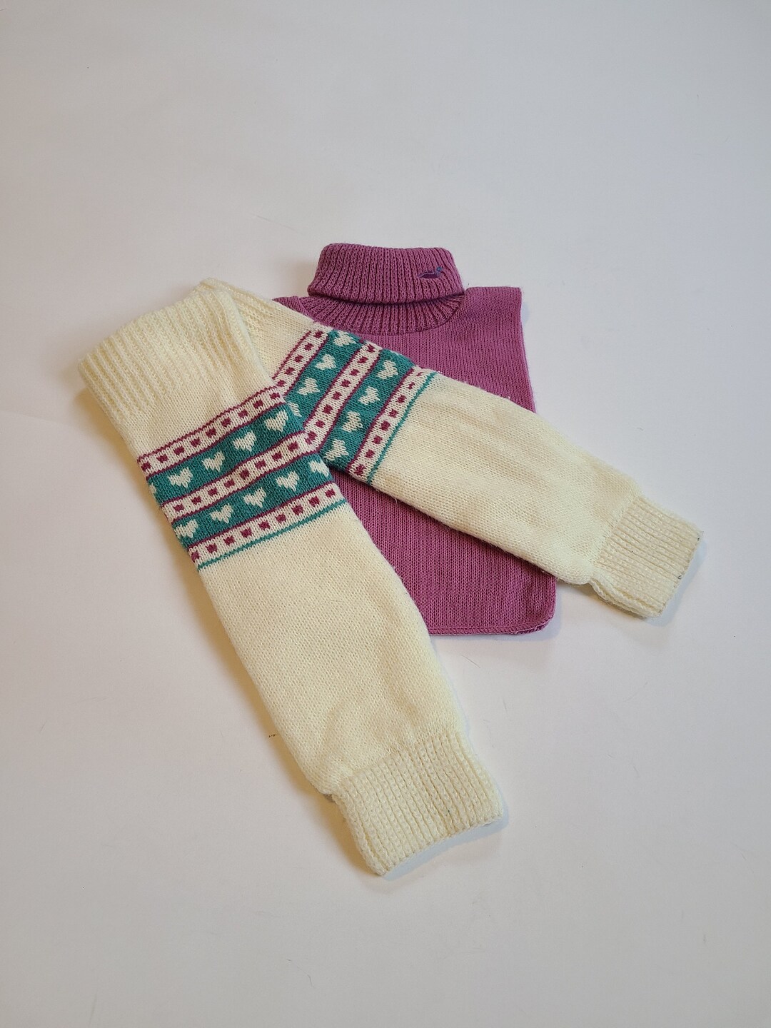 80s Legwarmers and Dickey Set - Etsy