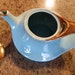 1940s Vintage Aladdin Style Tea Set, 3 Pieces, Turquoise, Aqua and Gold ...