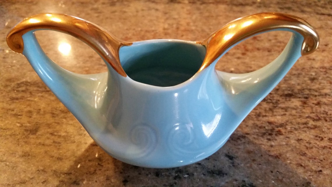 1940s Vintage Aladdin Style Tea Set 3 Pieces Turquoise Aqua | Etsy