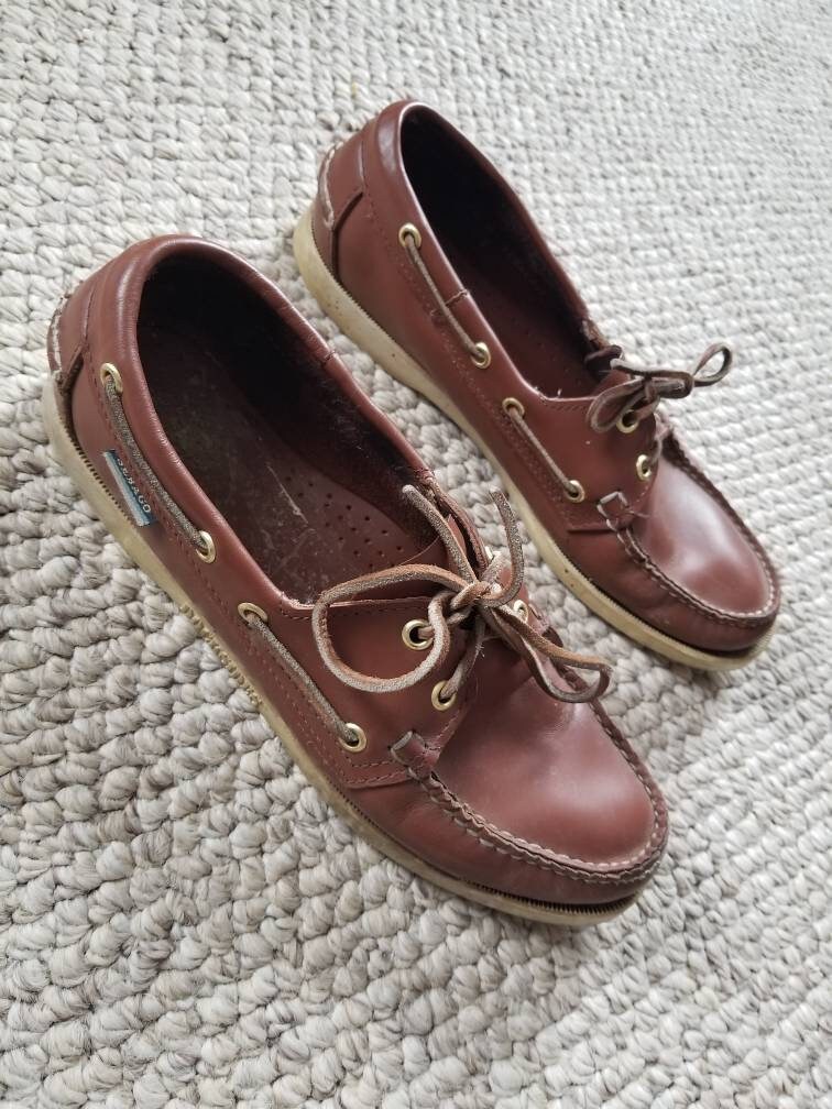 10 Docksiders, Vintage, Ladies 10, Sebago, 80s Docksides, Boat Shoes ...