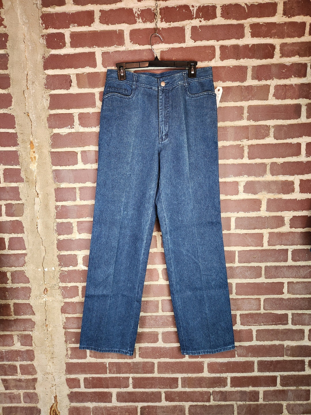 70s Mens Jeans, 33x34, Straight Leg, Mens Vintage Jeans, Lucky Star - Etsy