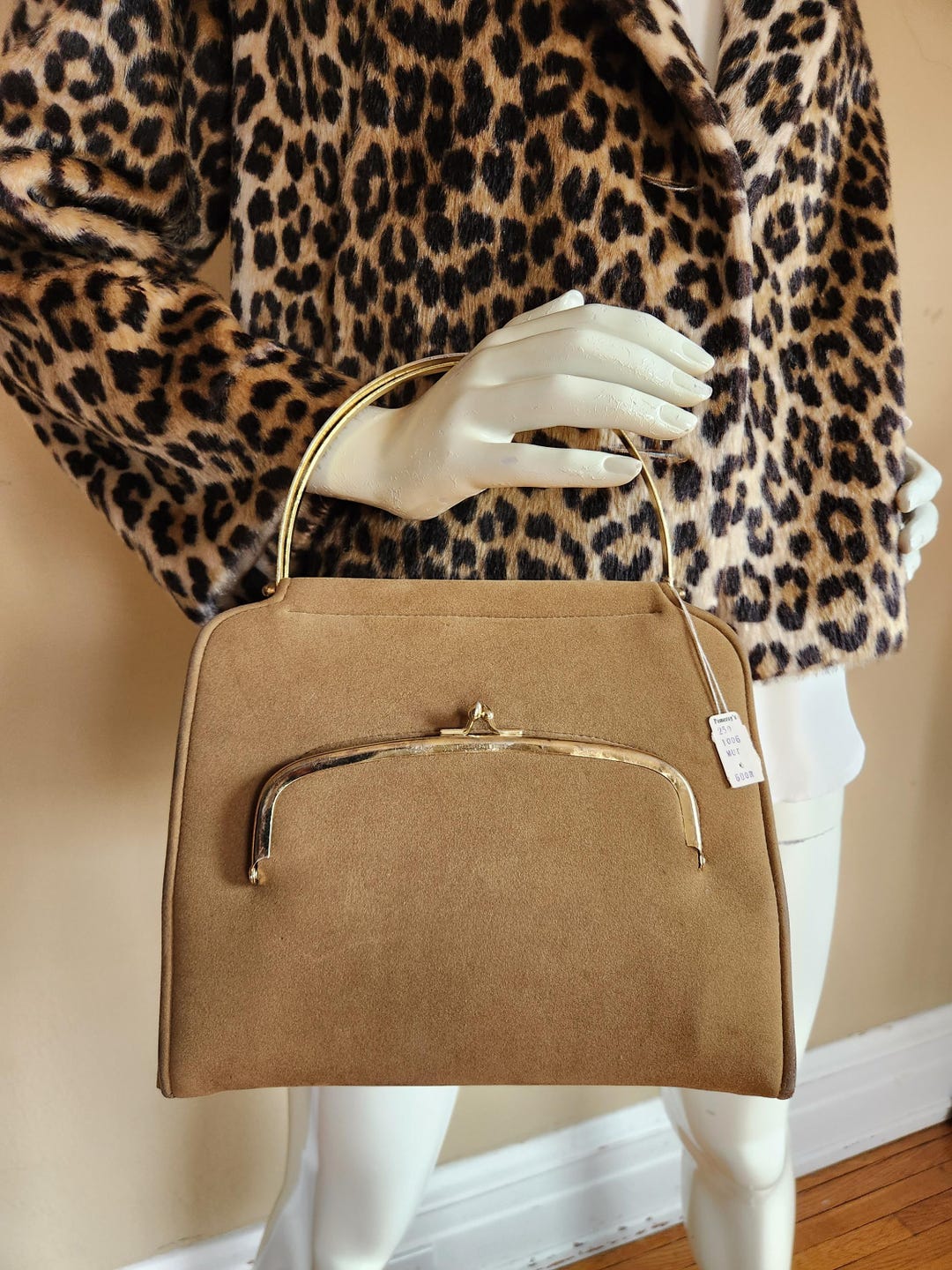 NEW 70s 80s Purse, Shoulder Bag, Handbag, Caramel Tan Color, HRM, New ...