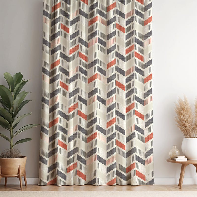 Chevron Curtains - Etsy
