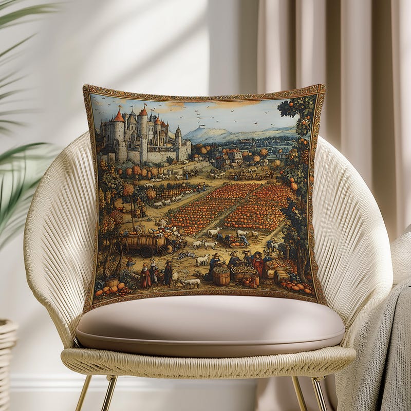 Medieval Pillow - Etsy