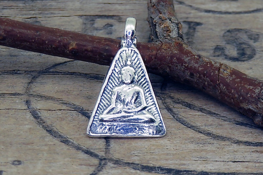 Sterling Silver Buddha Pendant | Buddha Relic | Artisan Sterling ...