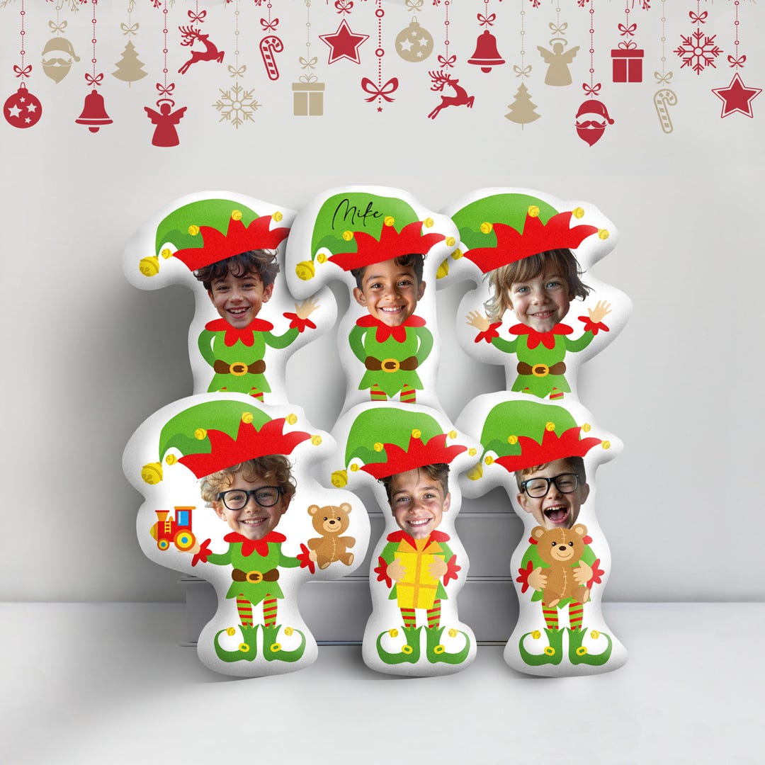 Custom Elf Doll Face Pillow,personalized Photo Pillow,girls/boys ...