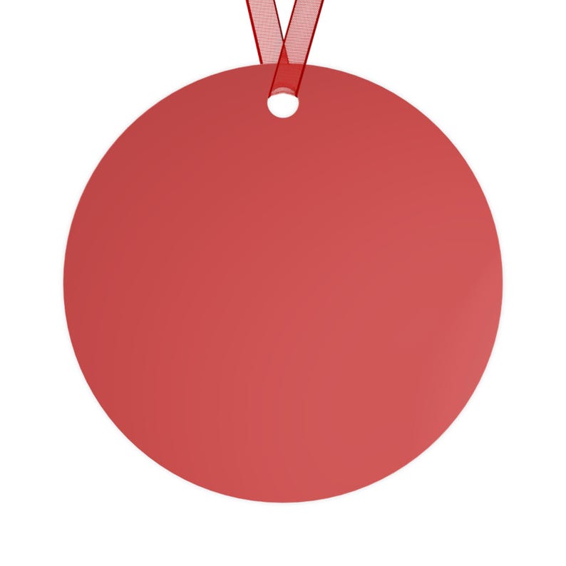 Changbin Stray Kids Skzoo Christmas Metal Ornaments, Red Snowflake ...