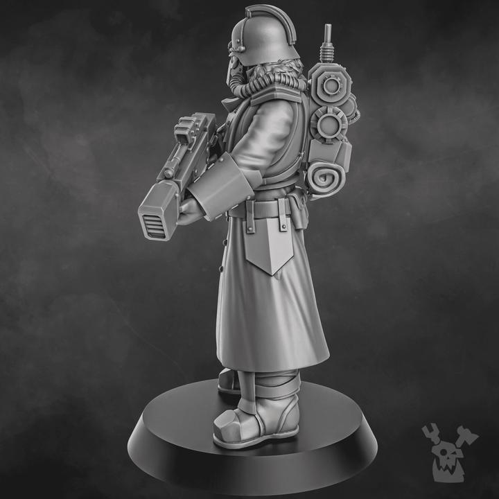 3D Printed Death Division Grenadier - Grimdark - Dakkadakka Miniatures ...