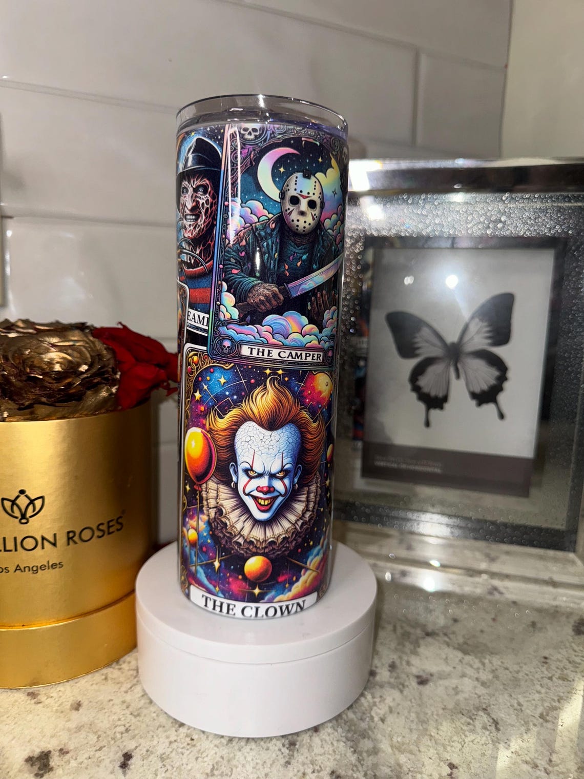 Horror Movies Tumbler Scary Movies Halloween Tumbler 20 Oz Tumbler - Etsy