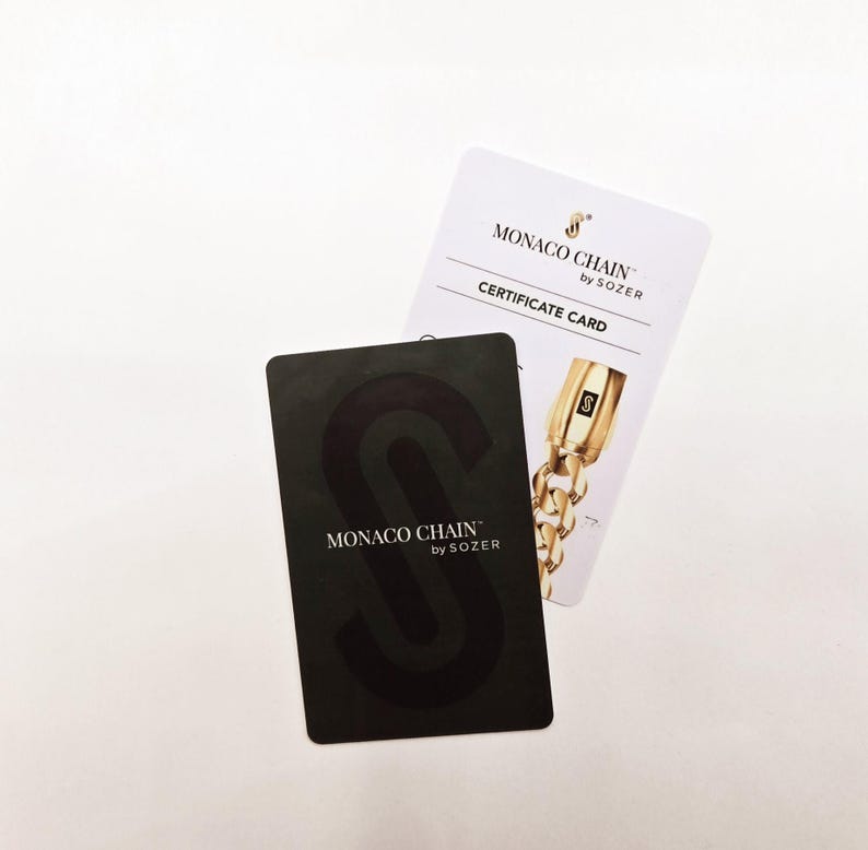 Monaco Chains & Bracelets 14k Gold - Etsy