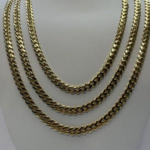 Monaco Chains & Bracelets 14k Gold - Etsy