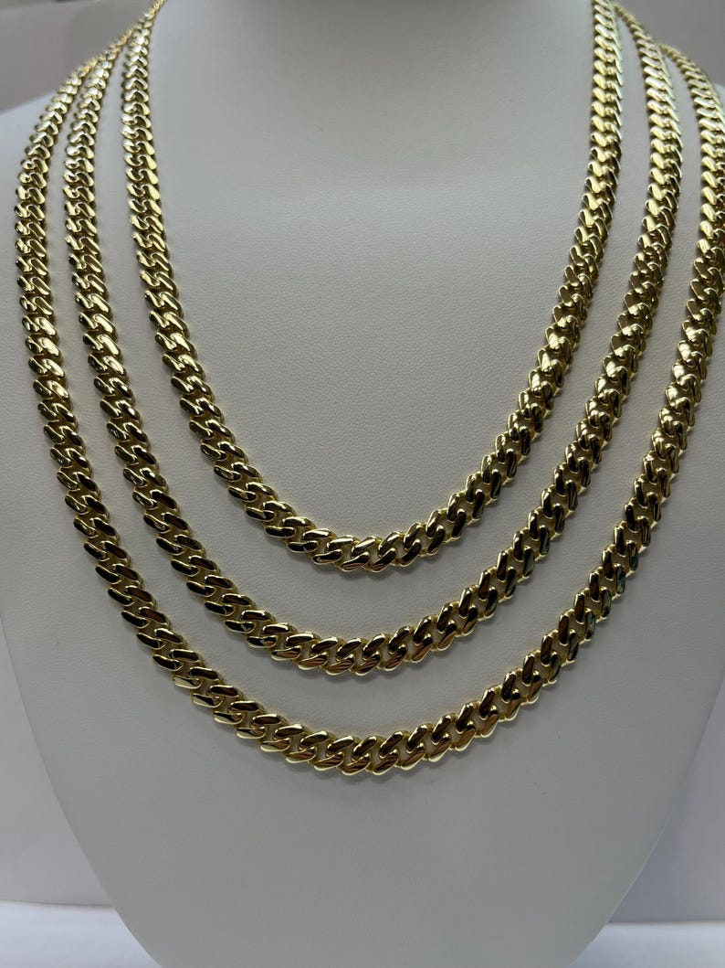 Monaco Chains & Bracelets 14k Gold - Etsy