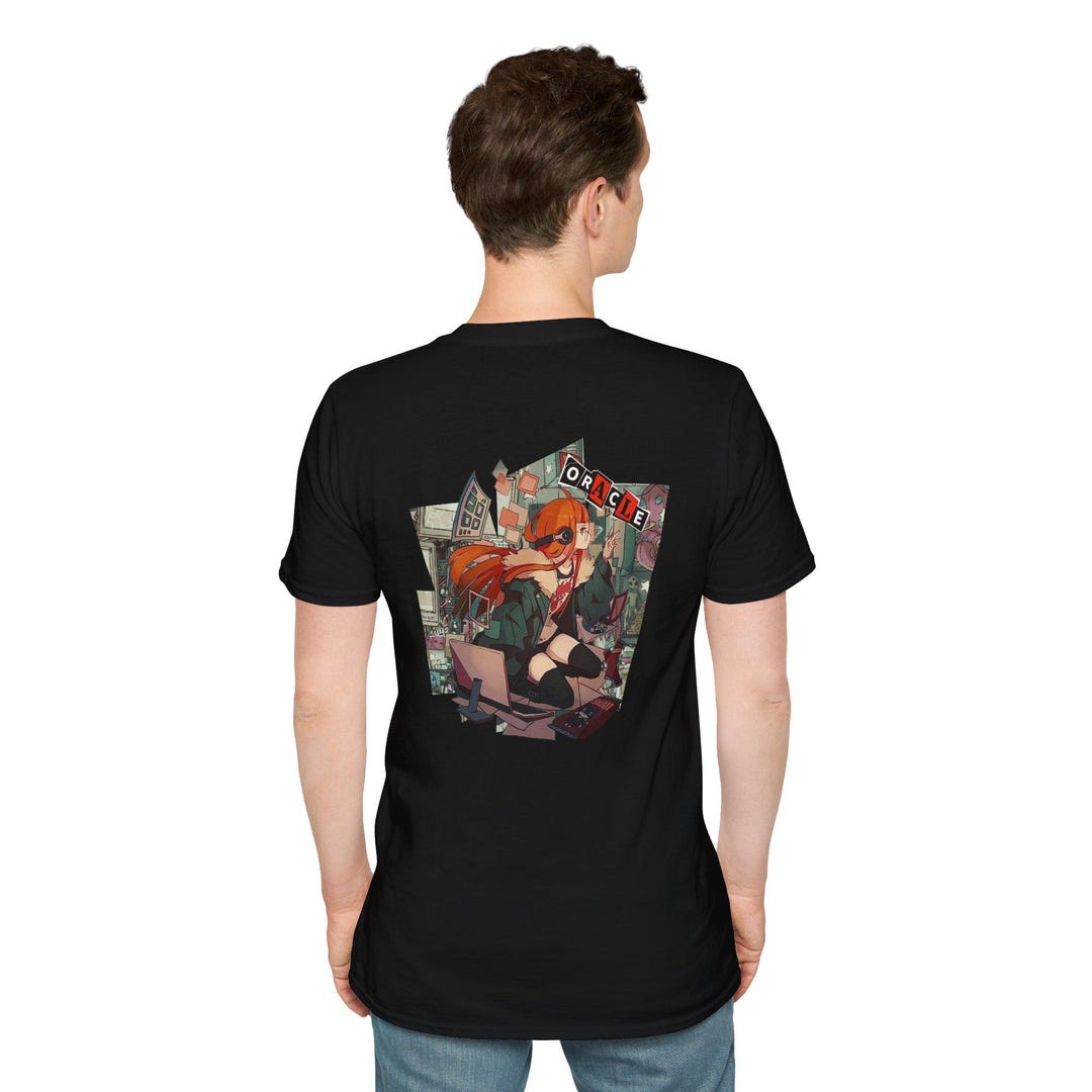 Futaba Persona 5 T-shirt, Persona Cute Girl T-shirt, Gorgeous Pose ...