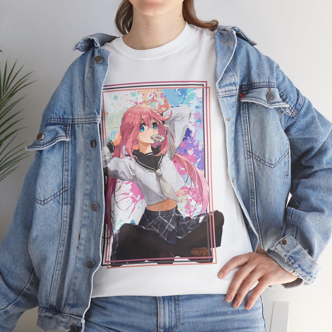 Yuru Camp Inspired Tee, Cozy Anime Fan Shirt, Outdoor Enthusiast Gift ...