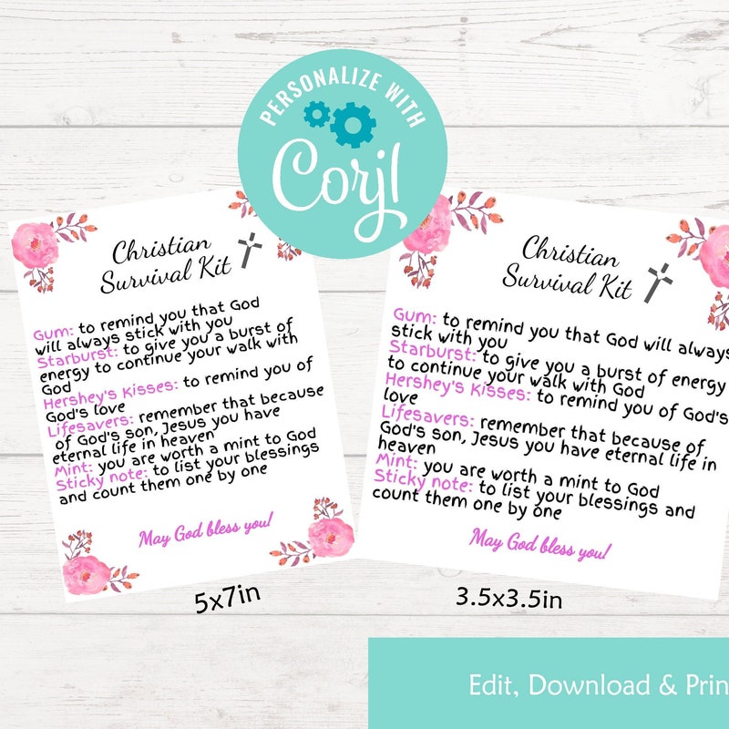 Survival Kit From God - Etsy