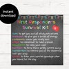Radiographer Survival Kit Printable Survival Kit Gifts for Radiologist ...