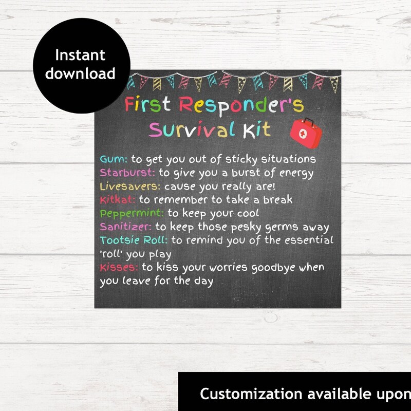 First Responder - Etsy