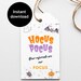 Printable Teacher Appreciation Halloween Tag Halloween Tag - Etsy