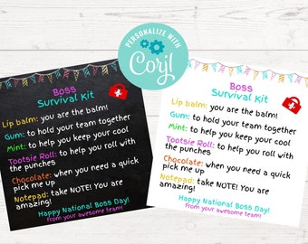 Middle School Survival Kit Printable Survival Kit for Middle - Etsy