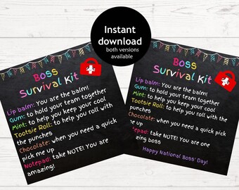 Boss Survival Kit | Etsy
