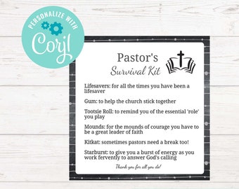 Pastor';s Wife Survival Kit - Etsy Australia