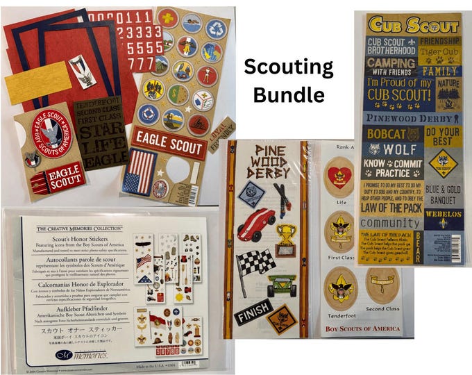 Boy Scouting Sticker Bundle - Etsy