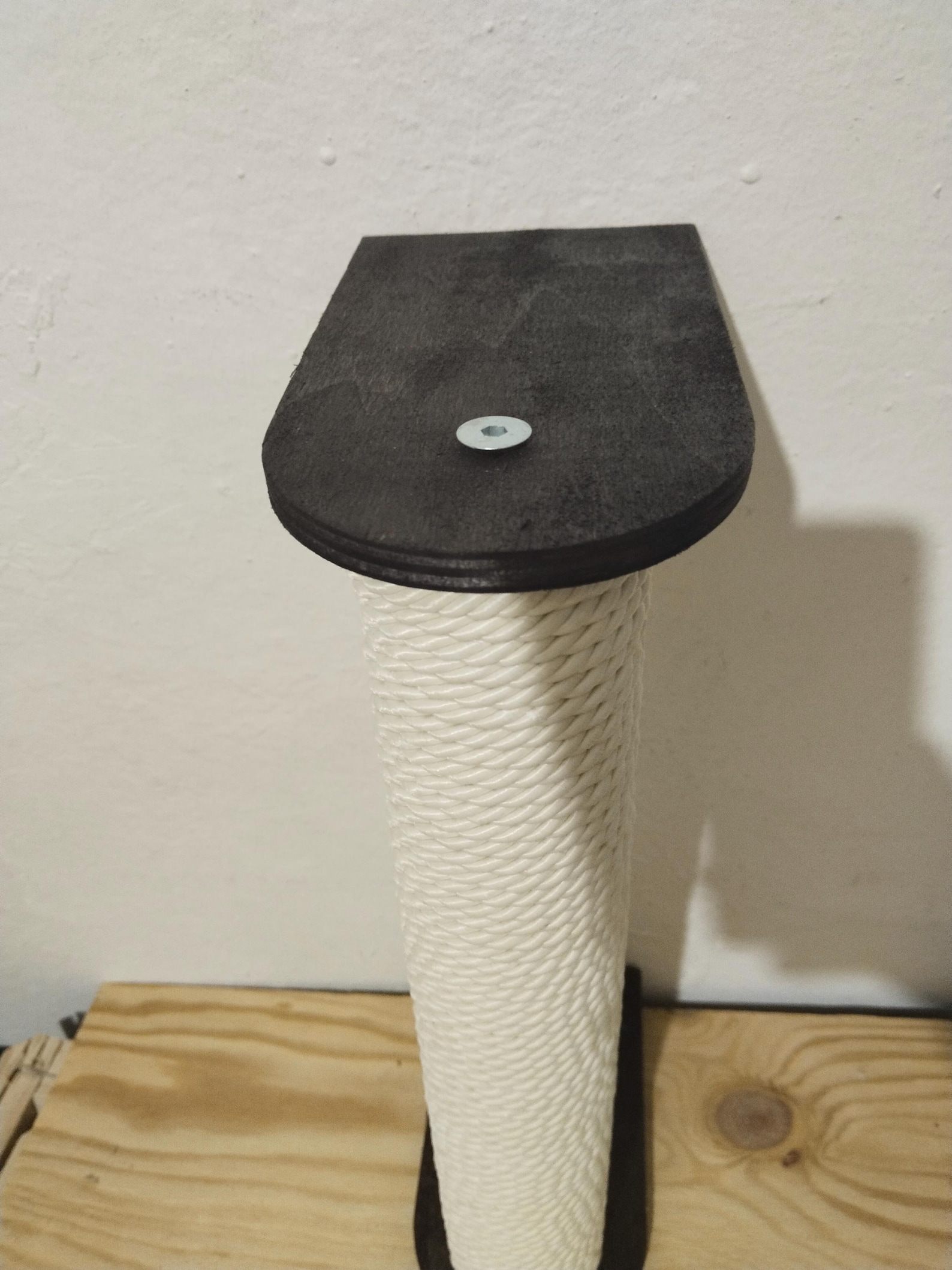 Cat Scratcher Wall Mounted, Cat Scratching Post Wood Cat Furniture for ...
