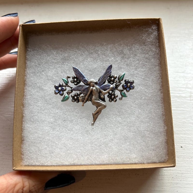 Fairy Brooch - Etsy