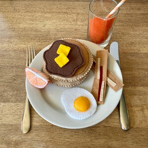 Felt Pancakes/syrup/butter Set - Etsy