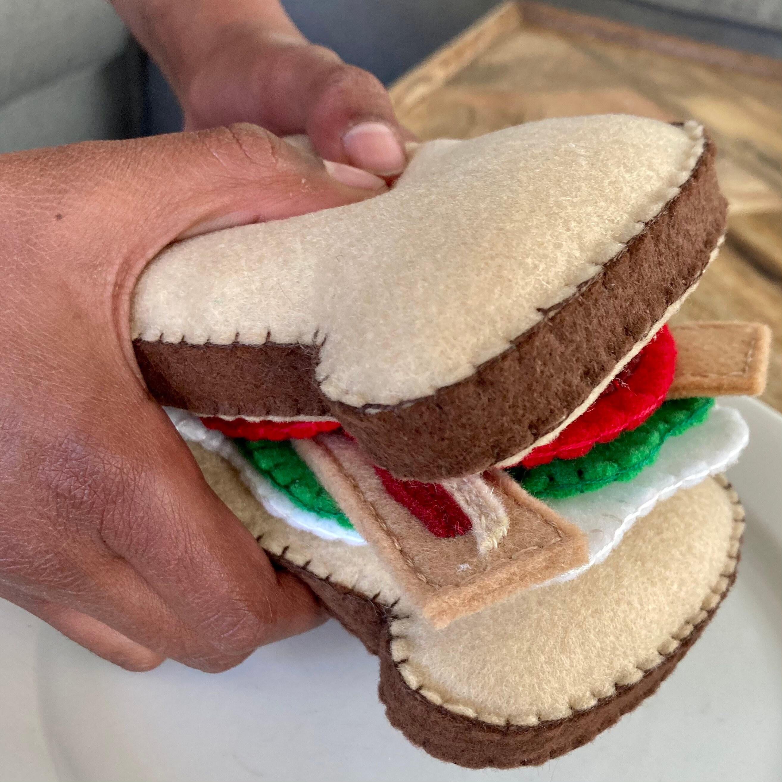 Felt BLT Sandwich - Etsy