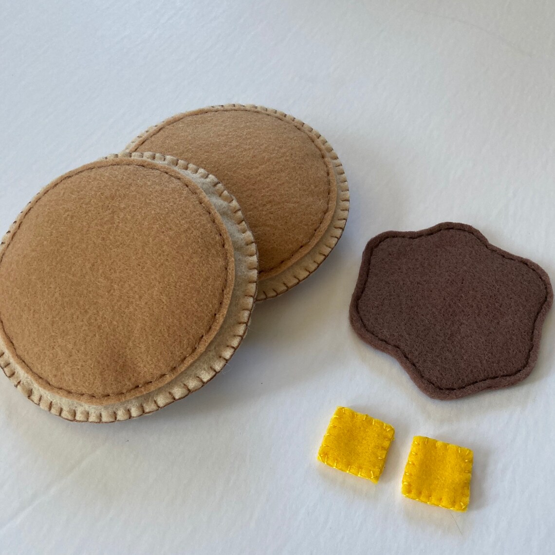 Felt Pancakes/syrup/butter Set - Etsy
