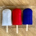 Set of 3 Felt Popsicles - Etsy