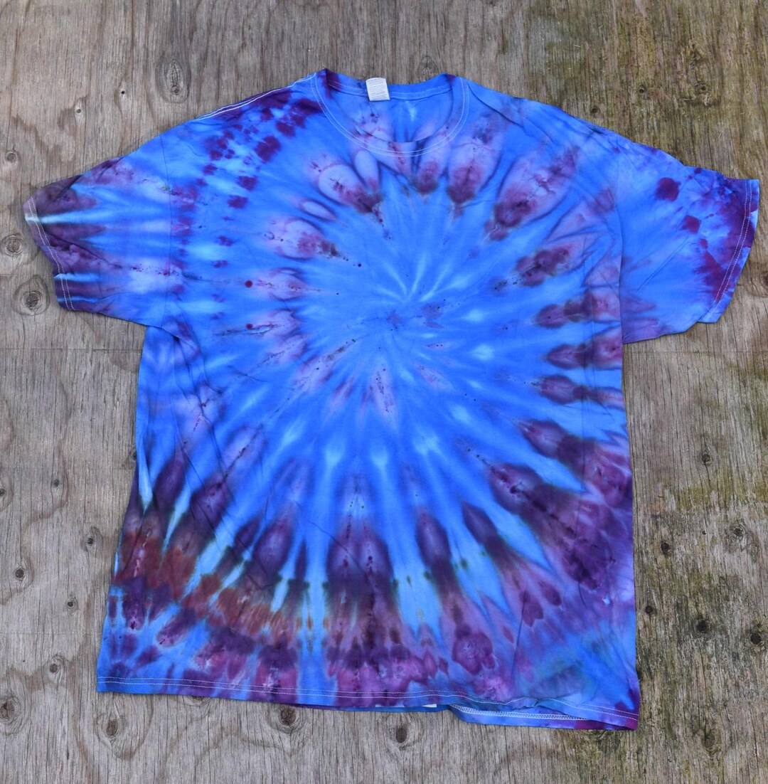 Snow Day Snow Dye Collection #392 ~ Ice Dye Tie Dye T-shirt (fruit of ...