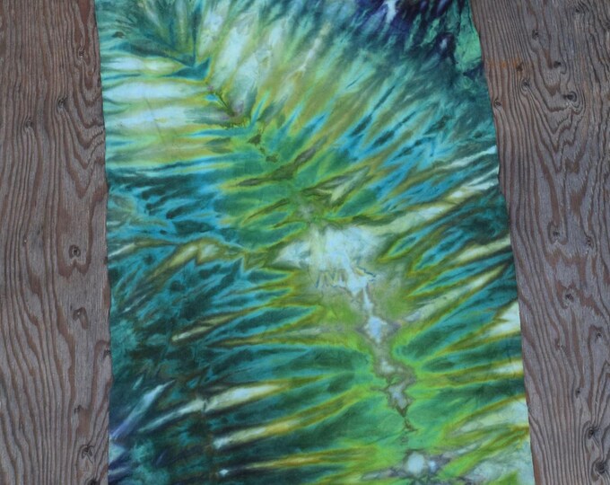 Shibori Collection #69 ~ Leafy Arashi Pattern Tie Dye Baby Receiving ...