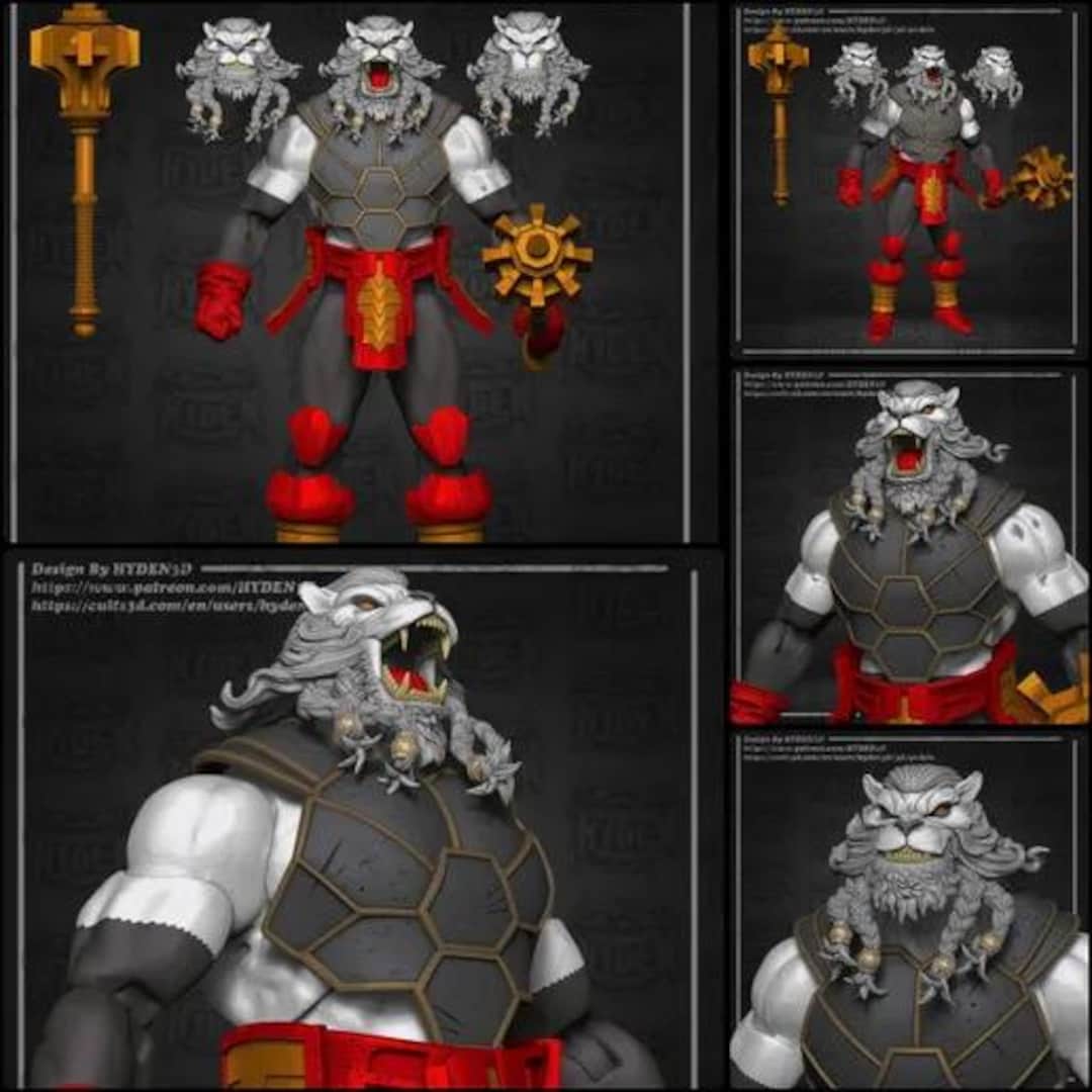 Battle Beast Kit Kit 1/12 Invincible Custom Action Figure Mafex ...
