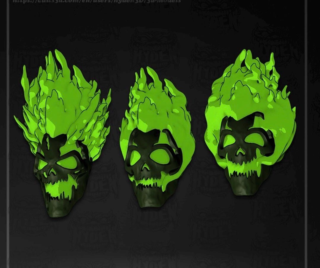 Doctor Phosphorus DC Marvel Legends 3 Unpainted Heads 1/12 Custom ...