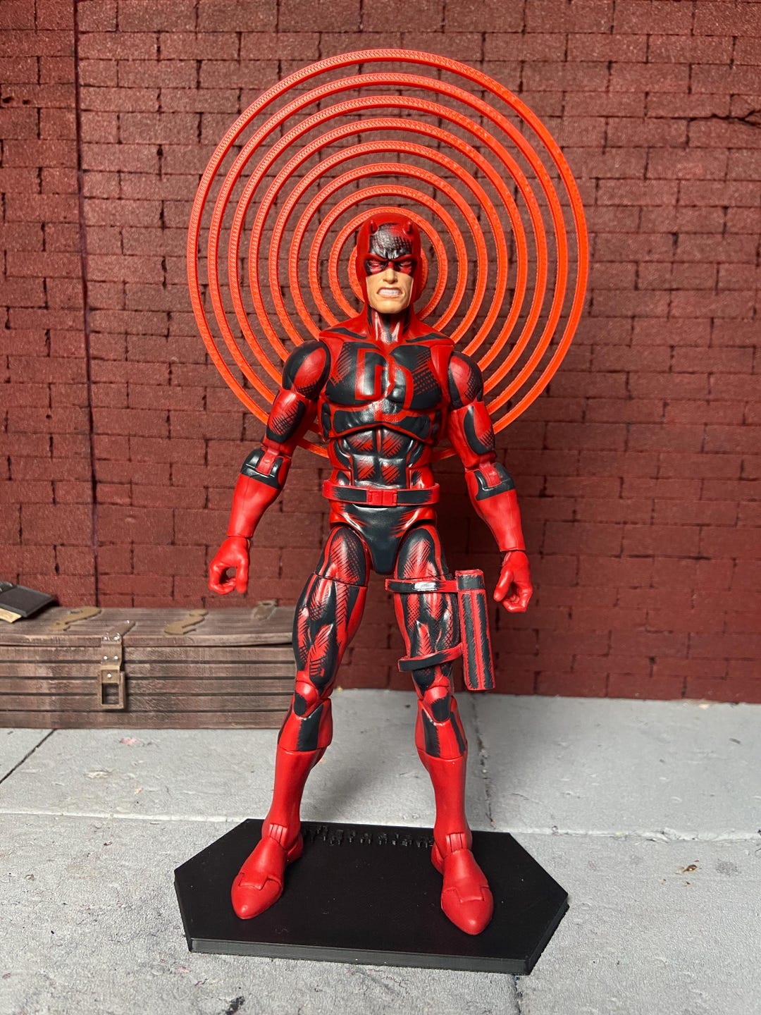 Daredevil Radar Effect Piece Marvel Legends 1/12 Scale Figure Accessory ...