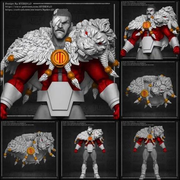 Thragg Action Figure - Etsy