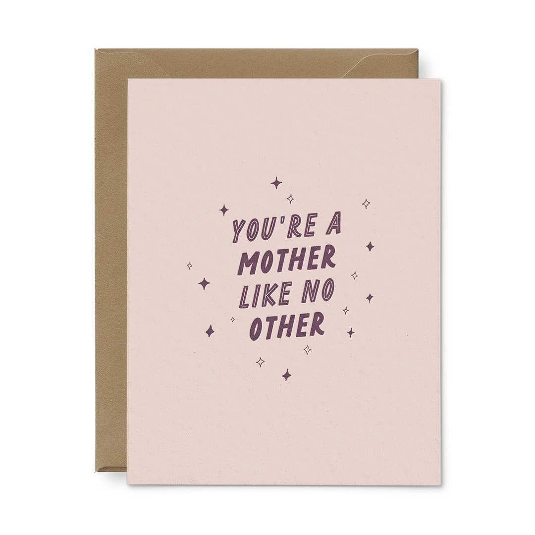Mother Like No Other Greeting Card | Mother's Day Card | Mom Card ...