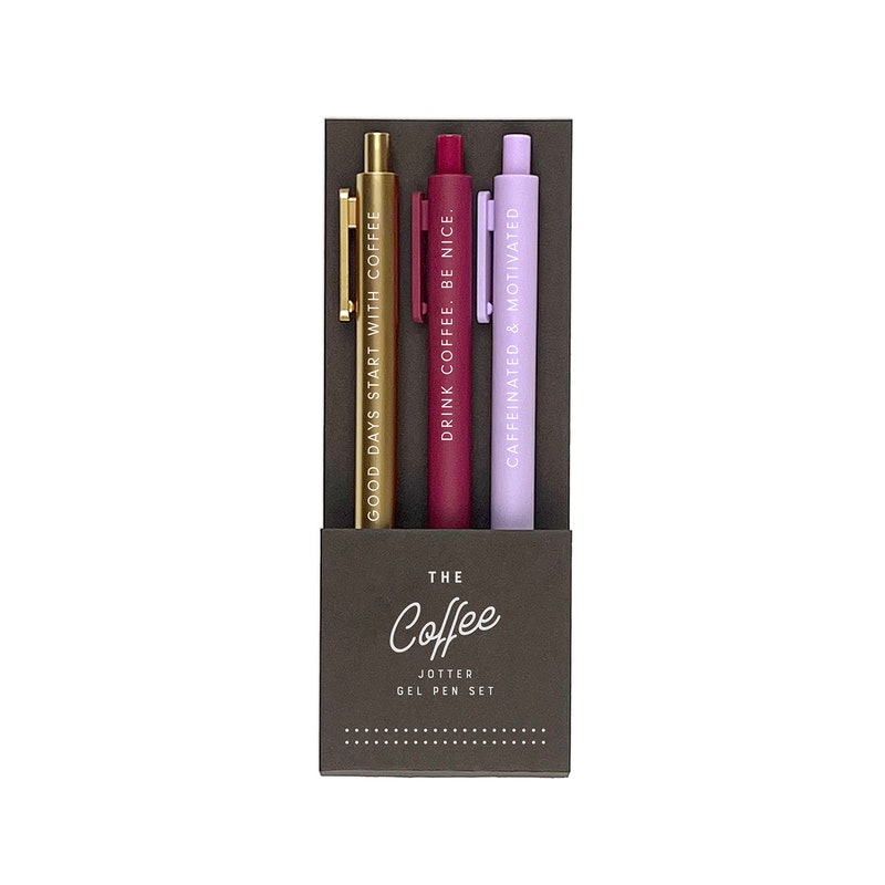 Coffee Office Decor Pens - Etsy