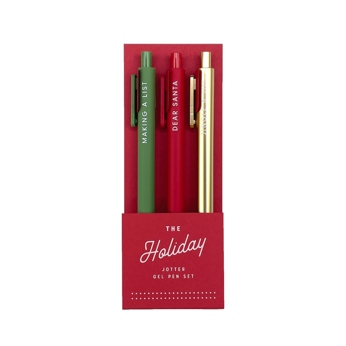 Holiday Jotter Pen Set of 3 | Pens | Gel Pens | Stocking Stuffer ...
