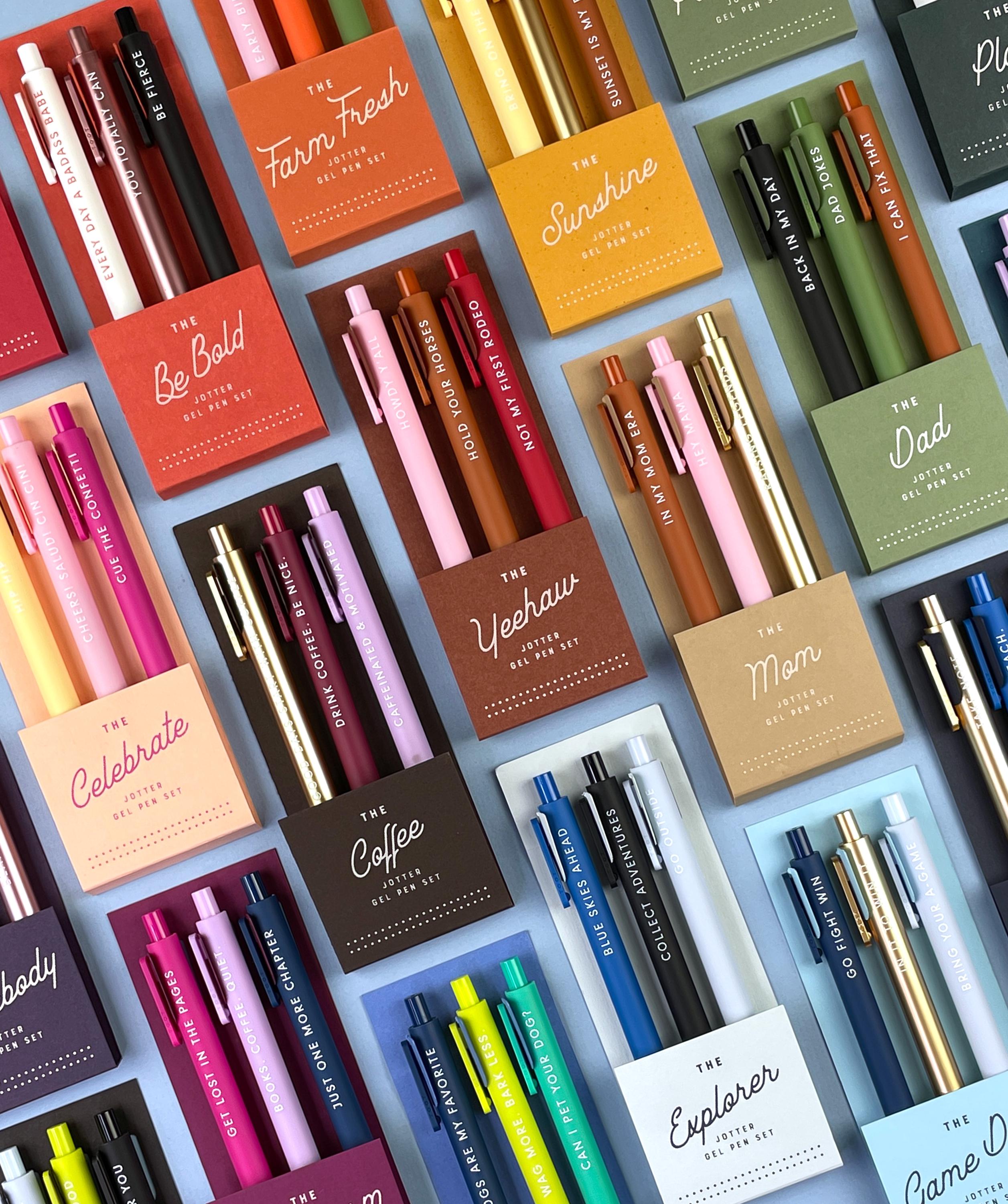 Coffee Pen Set of 3 | Pens | Gel Pens | Stocking Stuffer | Black Friday ...