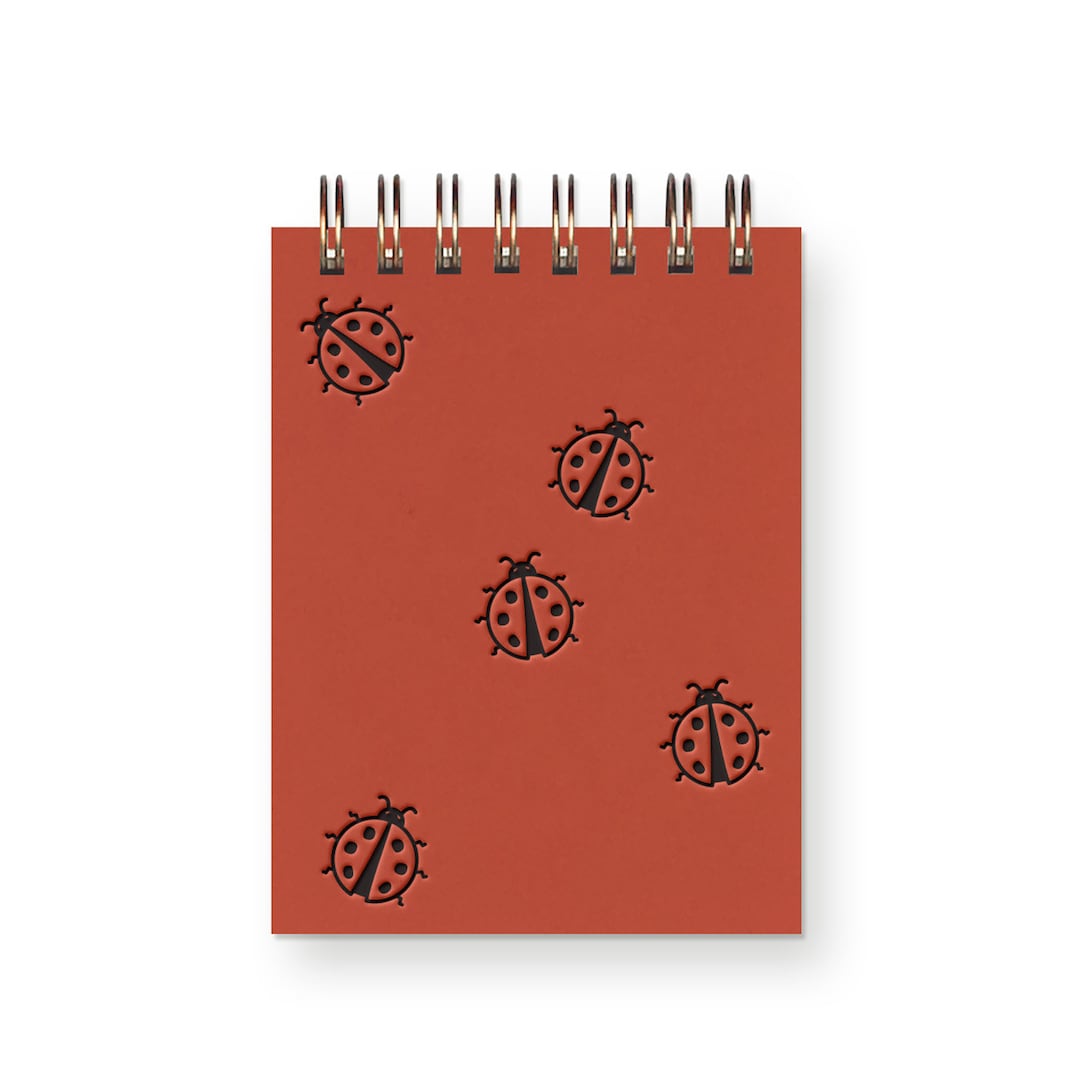 Ladybug Mini Jotter Notebook - Notebook | Journal | Pocket Notebook ...