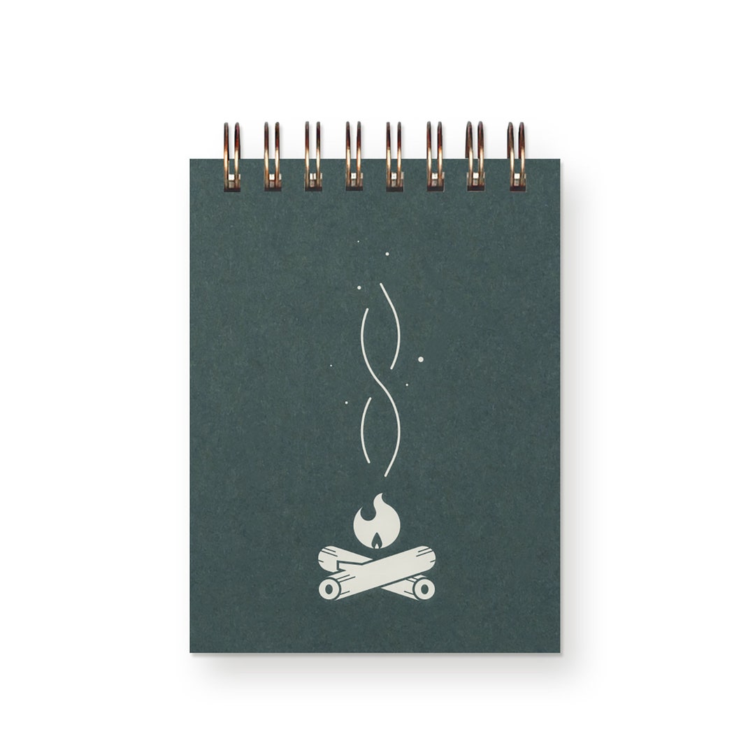 Campfire Mini Jotter - Notebook | Journal | Pocket Notebook | Spiral ...