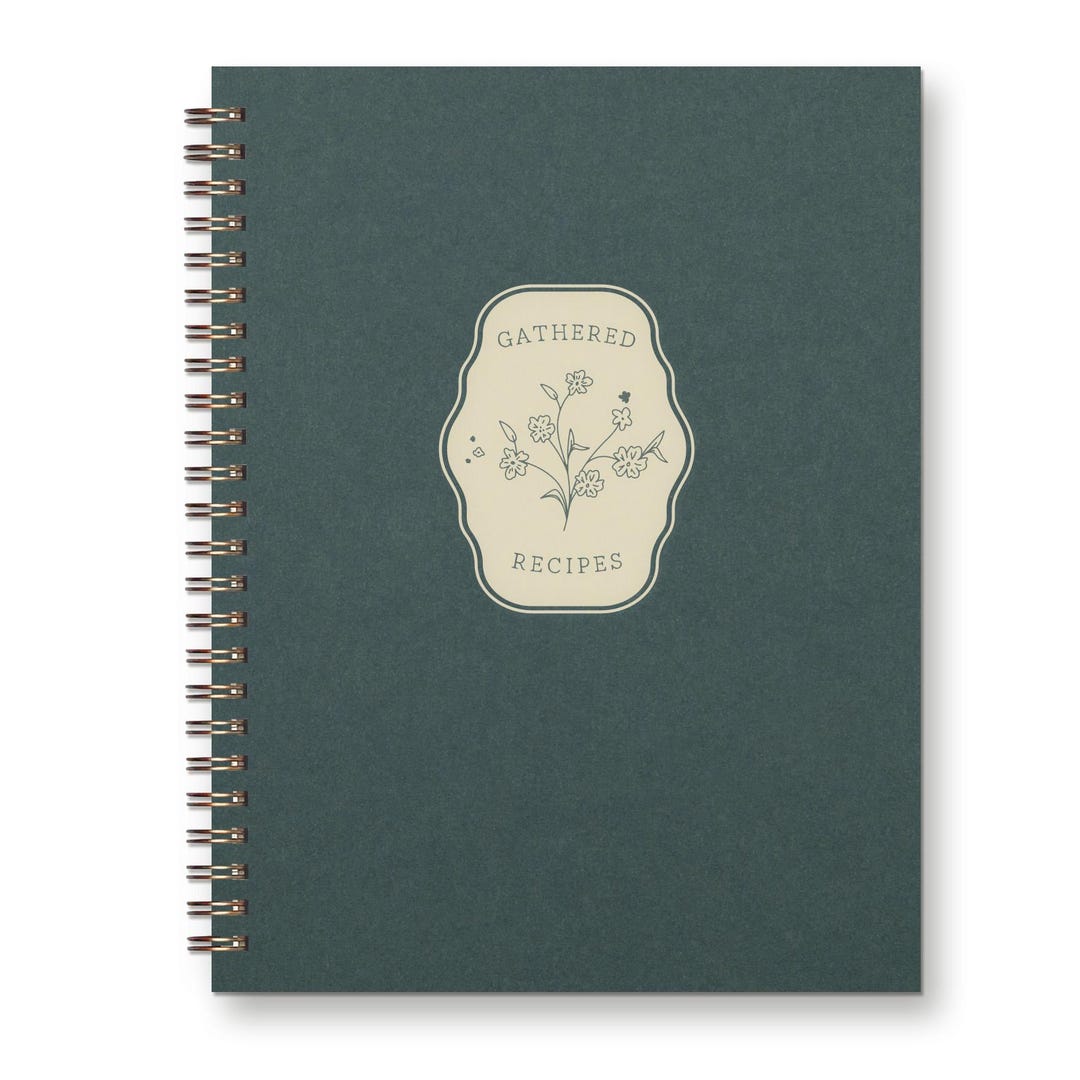 Gathered Recipes Recipe Book - Recipe Book | Family Recipes | Keepsake ...
