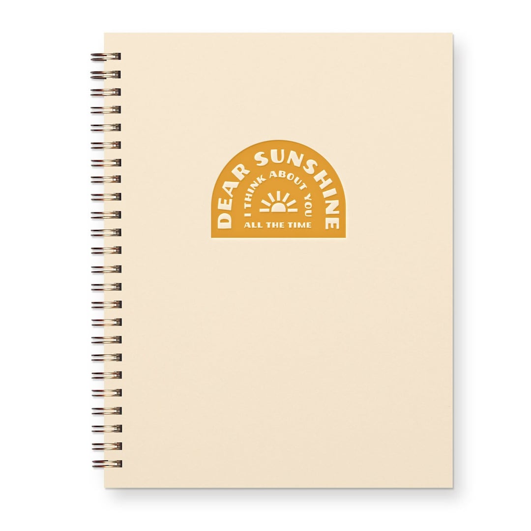 Dear Sunshine Journal | Lined Journal | Inspiring Journal | Journaling ...